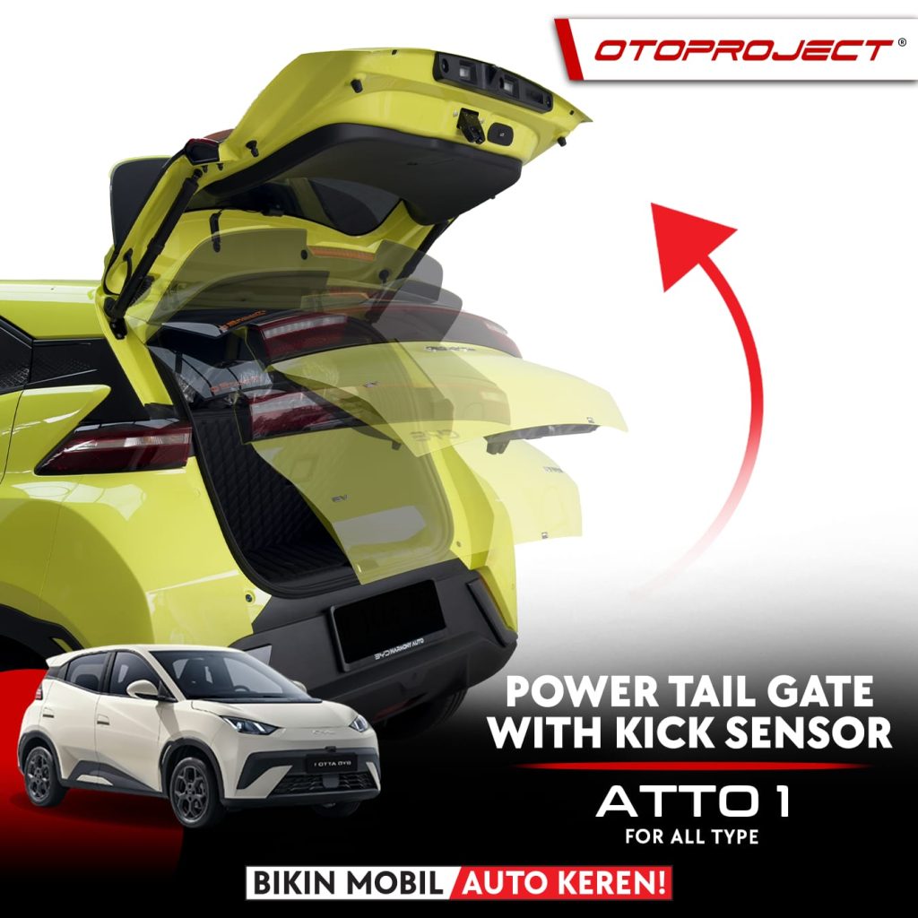 Power Back Door BYD ATTO 1 - Maistro Audio